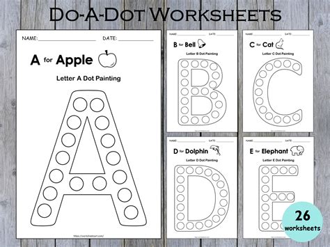 Dot To Dot Lowercase Letters Worksheet Free Printable Doozy Moo