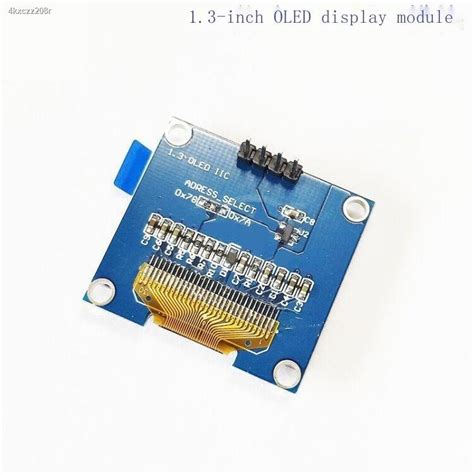Oled Display Module 1 3 Inch Iic Interface Sh1106 Compatible With Uno Lcd Serial Screen G Blue