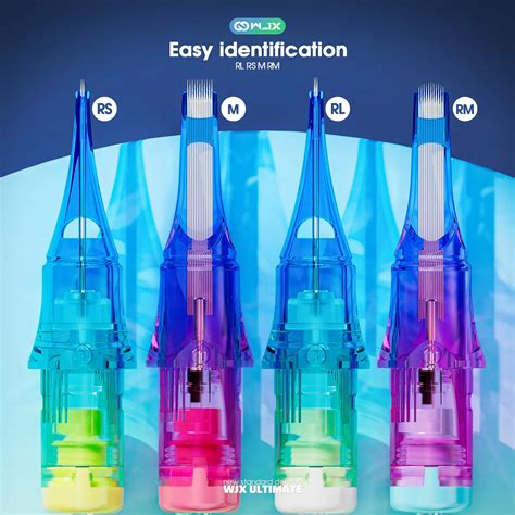Wjx Ultimate Two Color Gradient Technology Tattoo Cartridge Needle 1001rl 1201rl 0801rl