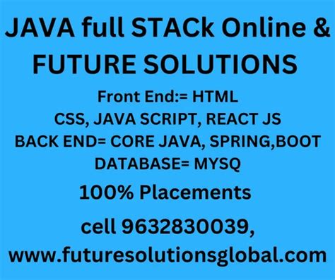 Java Training At ₹ 25000course In Bengaluru Id 2852950190488