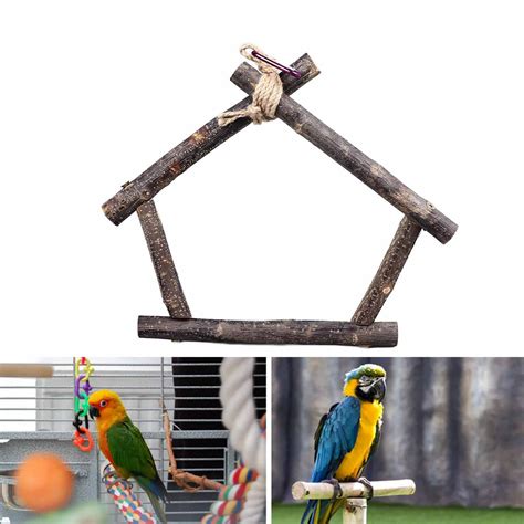 Soporte Para Percha Para Loros Juguetes Colgantes Para Aliviar El