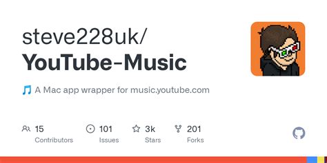 GitHub Steve Uk YouTube Music Musical Note A Mac App Wrapper For Music Youtube