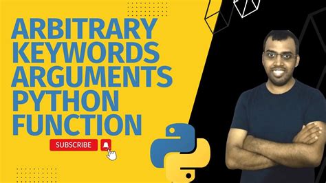 Arbitrary Keywords Arguments Python Function Lingarajtechhub Youtube