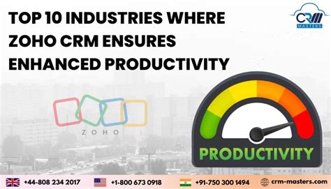 Top Industries Where Zoho Crm Ensures Enhanced Productivity
