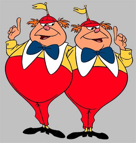 Alice In Wonderland 2022 Tweedledee And Tweedledum