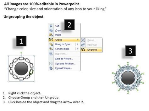 PowerPoint Design Image Circular Chain Ppt Designs