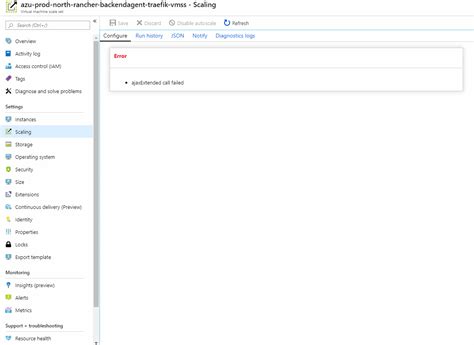 Deploy Of Autoscale Settings In Arm Template Has Begun Failing Today