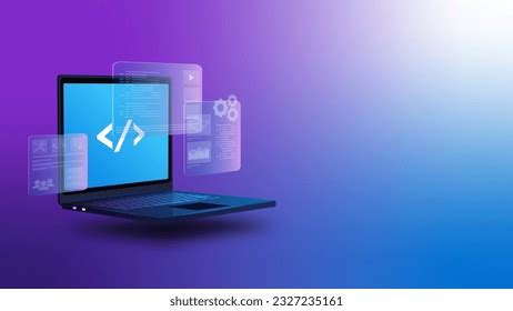 Web Development Programming Code Testing Ui Stock Vector Royalty Free