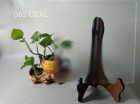 062 Pattern Glass Decorative Glass Texture Glass Ultra Clear Glass