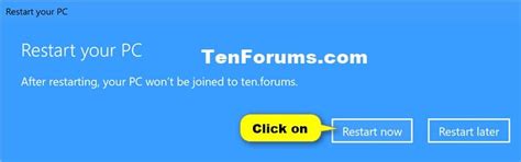 Remove Windows PC From A Domain Tutorials