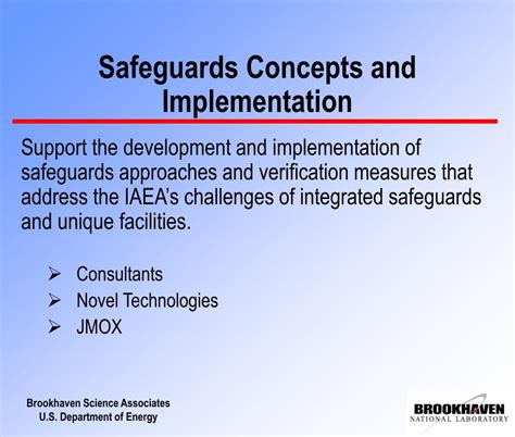 Ppt The Us Support Program Ussp To Iaea Safeguards Powerpoint