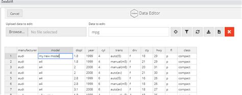 dataeditr the gui for interactive dataframe editing in r