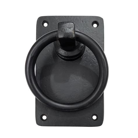 Quality Adonikam Black Antique Iron Door Knocker Without Texture Adonai Hardware