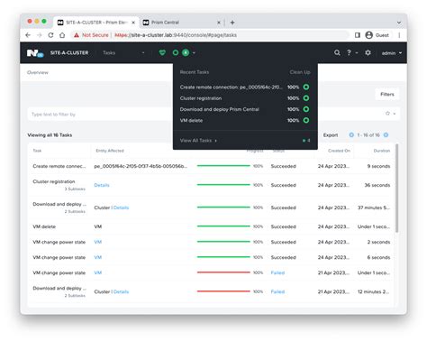 nutanix prism central deployment polar clouds