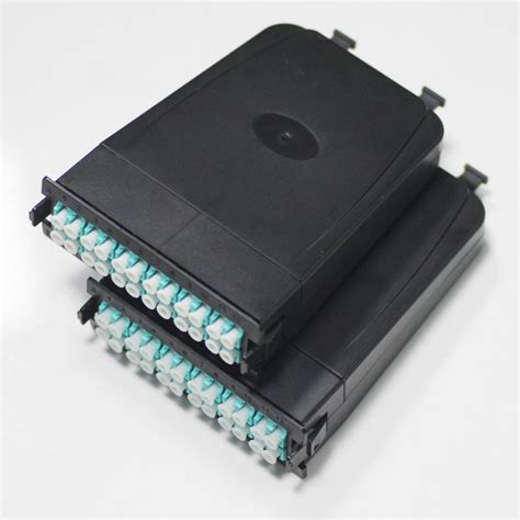 24f Mpo To Lc Fiber Optic Mpo Mtp Cable Om4 Cassette Module For Data Center