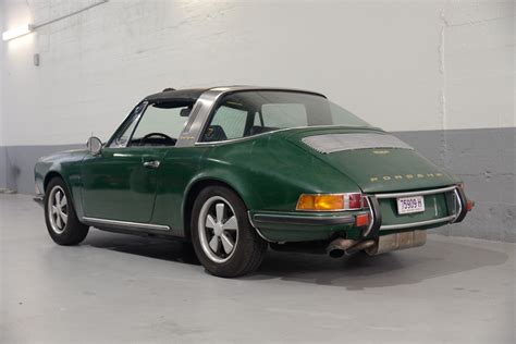 1970 Porsche 911 Targa Dark Green Retailers Brunofuga Adv Br