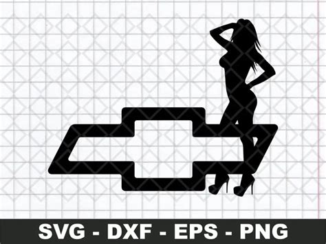 Chevrolet Girl Svg Chevrolet Logo Dxf Png Vector Vectorency