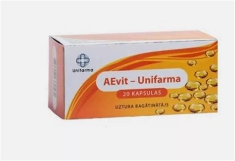 Aevit Ae Ae Vitamins Food Supplement 20 Caps 5 £001 Picclick Uk