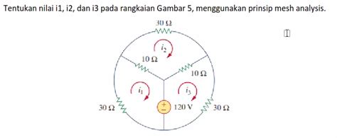 solved determine the values of i1 i2 and i3 in the