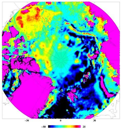 27 Mdt Determined From The Composite Arctic Ocean Mss From Ers And