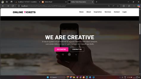 Online Ticket Reservation System Using Php With Source Code