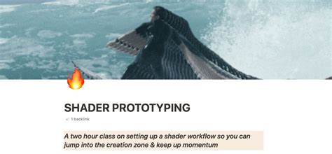 shader prototyping