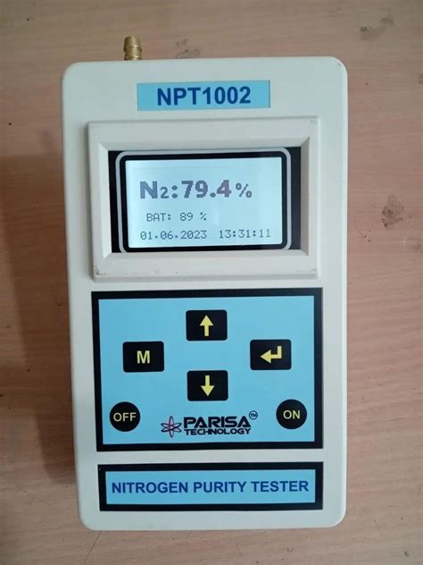 Automatic Nitrogen Purity Meter Manufacturer And Seller In Mumbai Parisa Technology