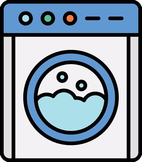 Laundry Machine Vector Icon 30383819 Vector Art At Vecteezy