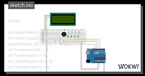 Alarm Clock Embedded Copy Wokwi Esp32 Stm32 Arduino Simulator