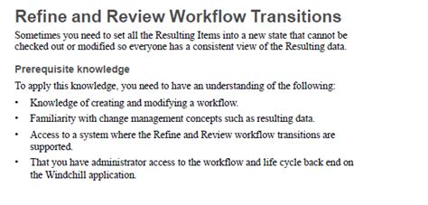 Solved Set State Of Resulting Objects Back To In Work Ptc Community