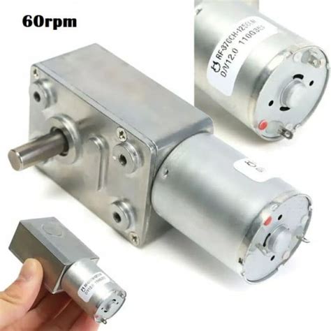 Jual Motor Dc Gearbox Gear Box 12v 60rpm 60 Rpm 62rpm Kab Sleman