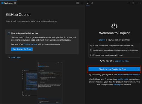 Github Copilot Free を Vscode で使ってみた