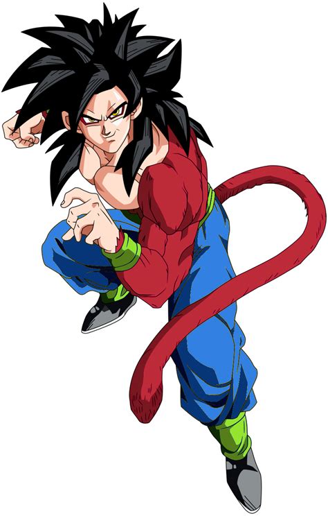 Goku Ssj4 Recolor Dbaf By Xxextremesamx On Deviantart