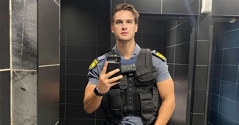 Hunky East London Cop Devan Cox Sets Social Media Ablaze Mambaonline