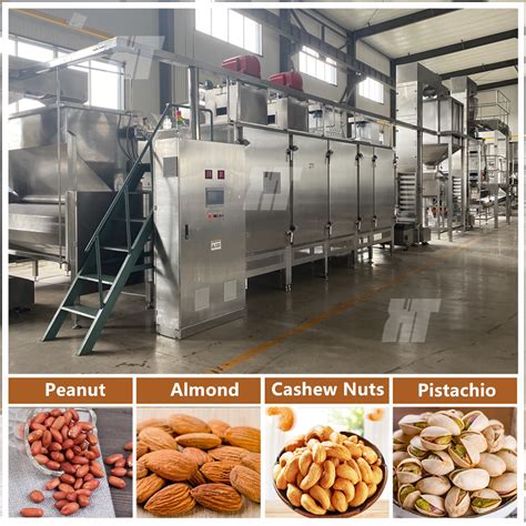 Multifunctional Continuous Nut Roaster