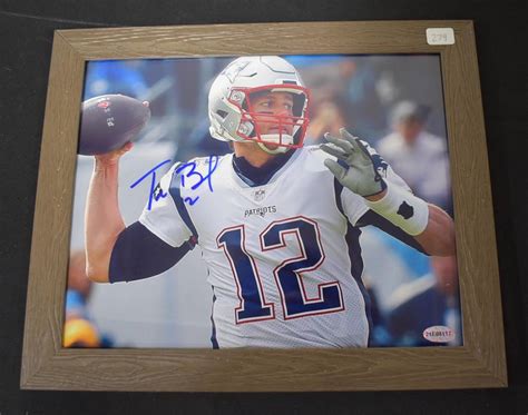 Tom Brady Signed Photo