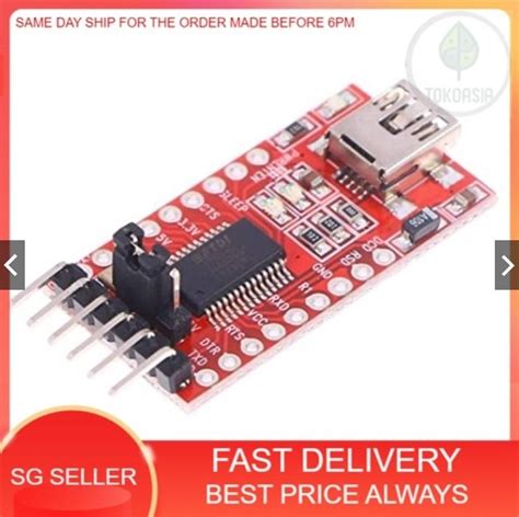 USB To TTL Adapter V FT RL V Serial Converter Module Adapter Mini Port For Debugging