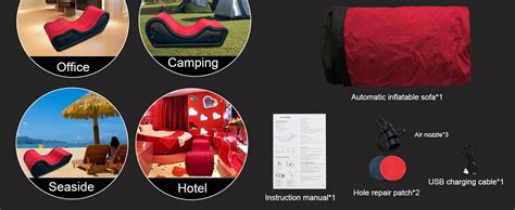 Automatic Inflatable Sex Furniture Sofa For G Spot Position