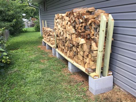 Firewood Rack Using No Tools Outdoor Firewood Rack Firewood Storage