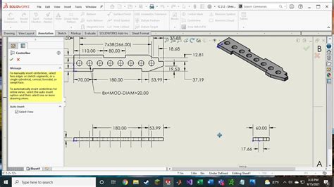 Centerline Dimension Solidworks At Diane Gilbreath Blog