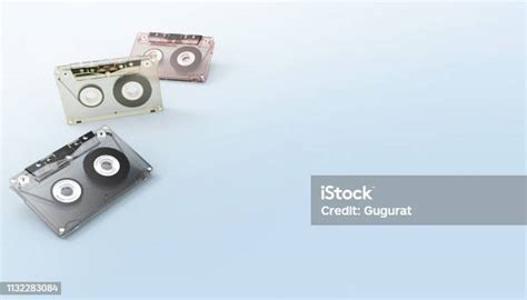 레트로 스타일 오디오 카세트 테이프 빈티지 민트 그린 배경3d 렌더링 파란색에 대한 스톡 사진 및 기타 이미지 파란색