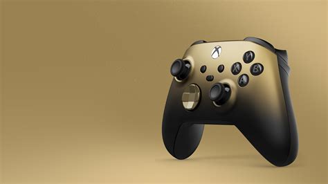 Xbox Unveils Gold Shadow Special Edition Controller Techpowerup