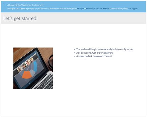 Join A Webinar Session Goto Webinar Support