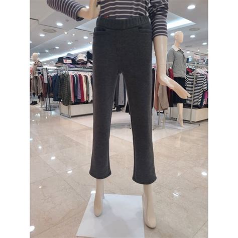 크로커다일레이디 여성 밍크 기모 일자핏 밴딩 팬츠 Cldwpt903 에누리 가격비교