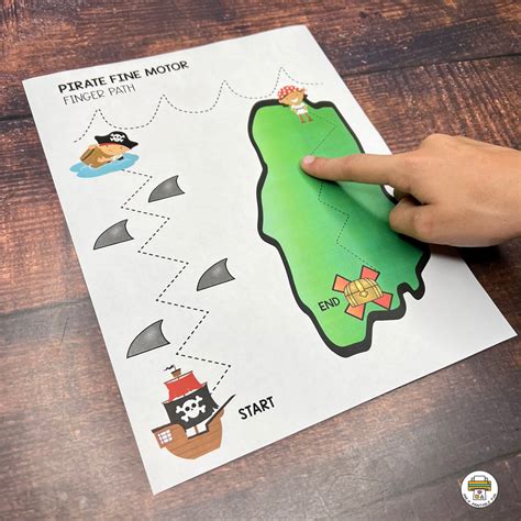 Pirates And Tropical Island Preschool Activities