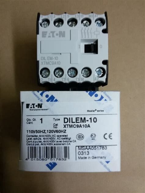 Eaton Moeller Dilem 10 Dilem10 Contactor 110v Grandado