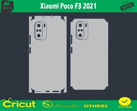 Xiaomi Poco F Skin Vector Template Low Price
