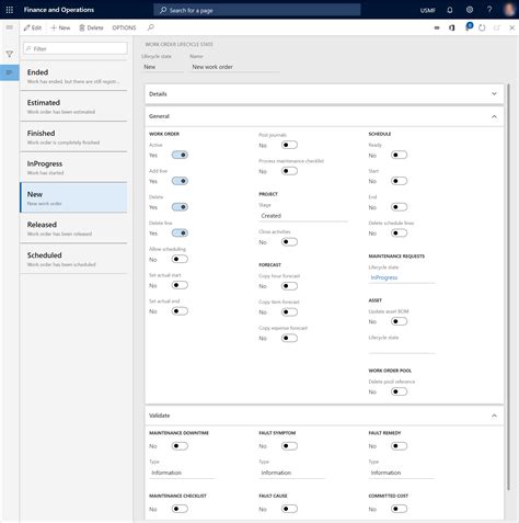 工作订单生命周期状态 Supply Chain Management Dynamics 365 Microsoft Learn
