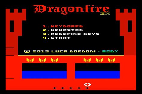 Indie Retro News Dragonfire Zx Another Atari 2600 To Zx Spectrum