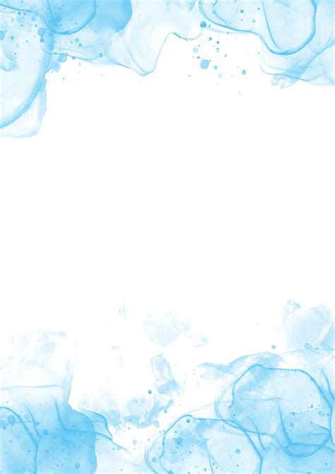 premium psd alcohol ink illustration with transparency overlay blue color